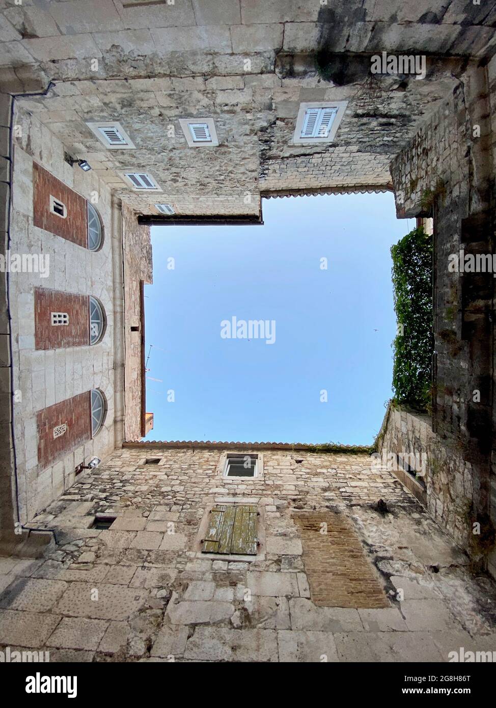 Palace of Roman emperor Diocletian in Split, Croatia Stock Photo - Alamy