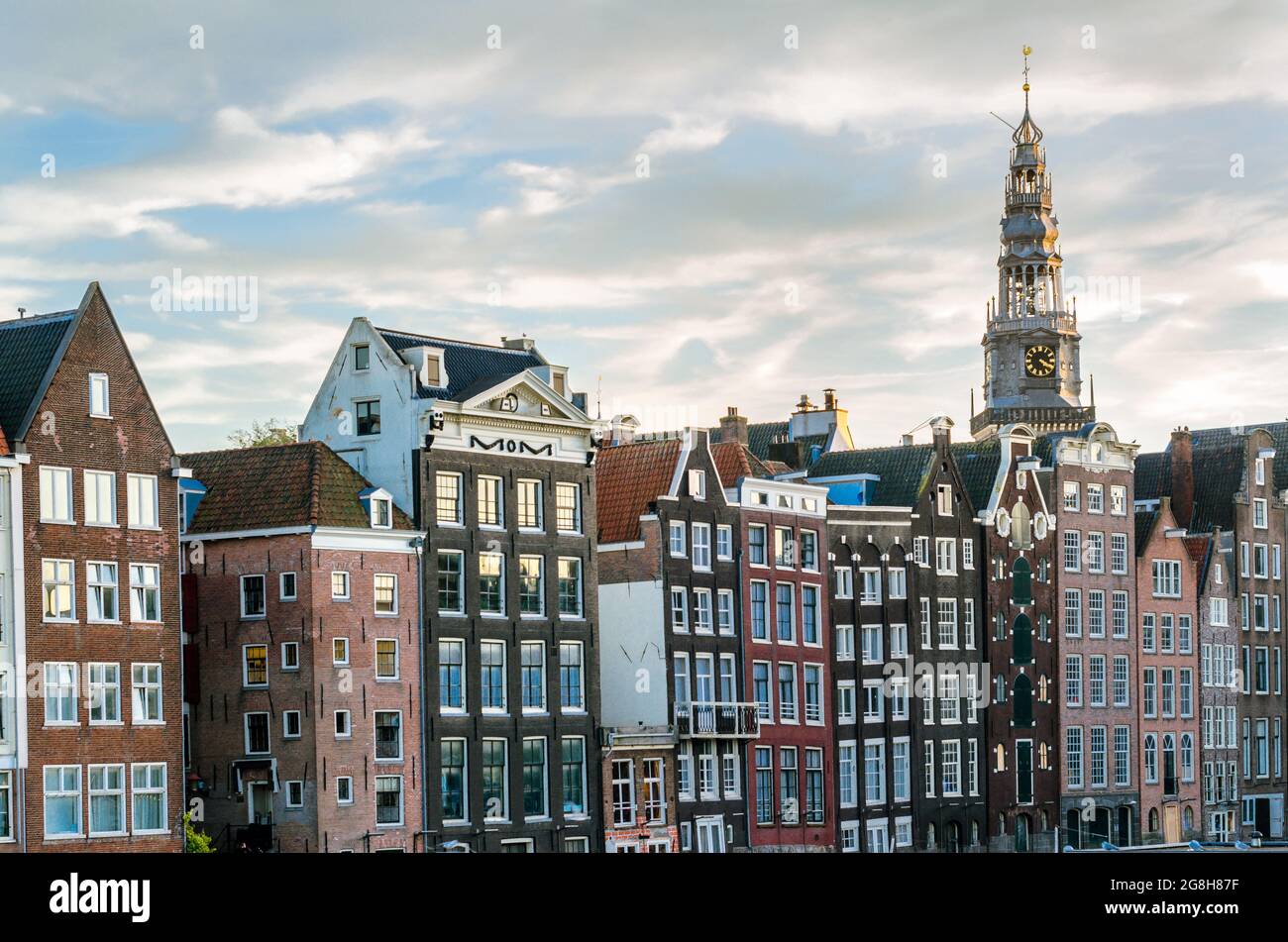 Typical Dutch architecture in Amsterdam, the Netherlands Stock Photo ...