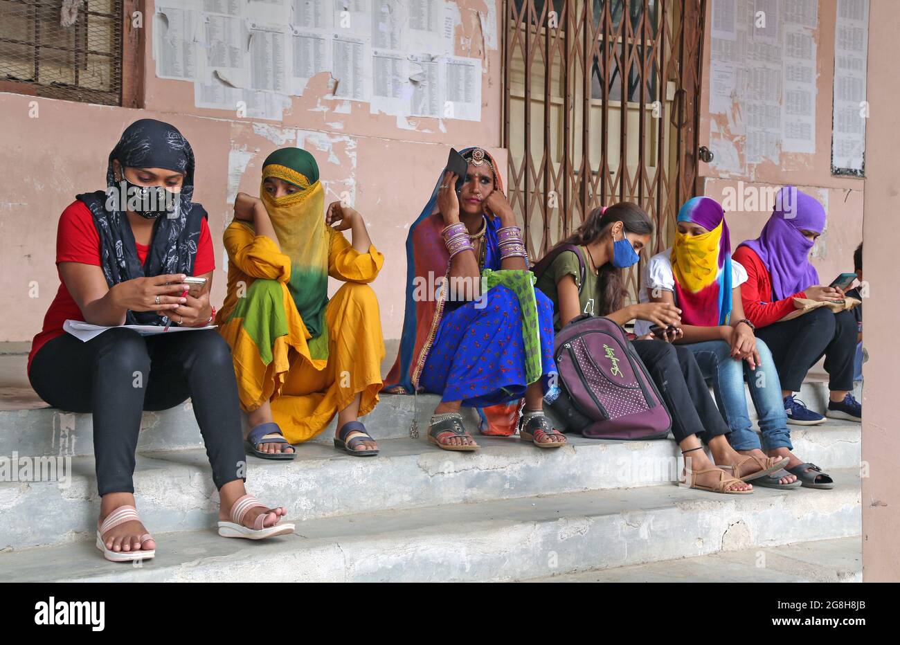 College students exam india hi-res stock photography and images - Alamy