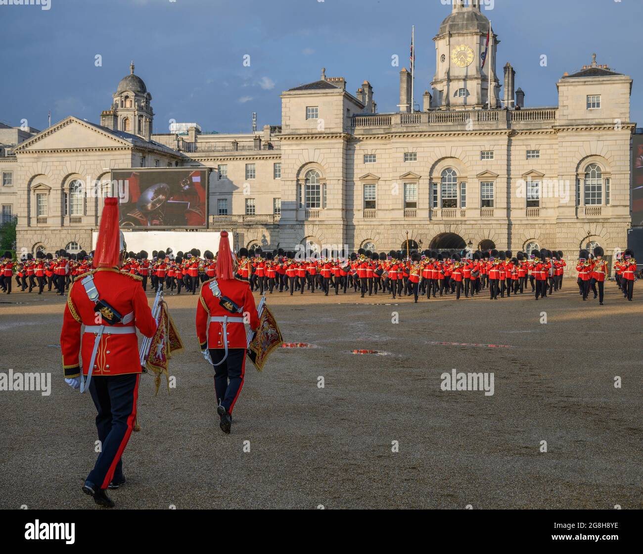 Horse Guards Parade, London, UK. 20 July 2021. First performance with ...