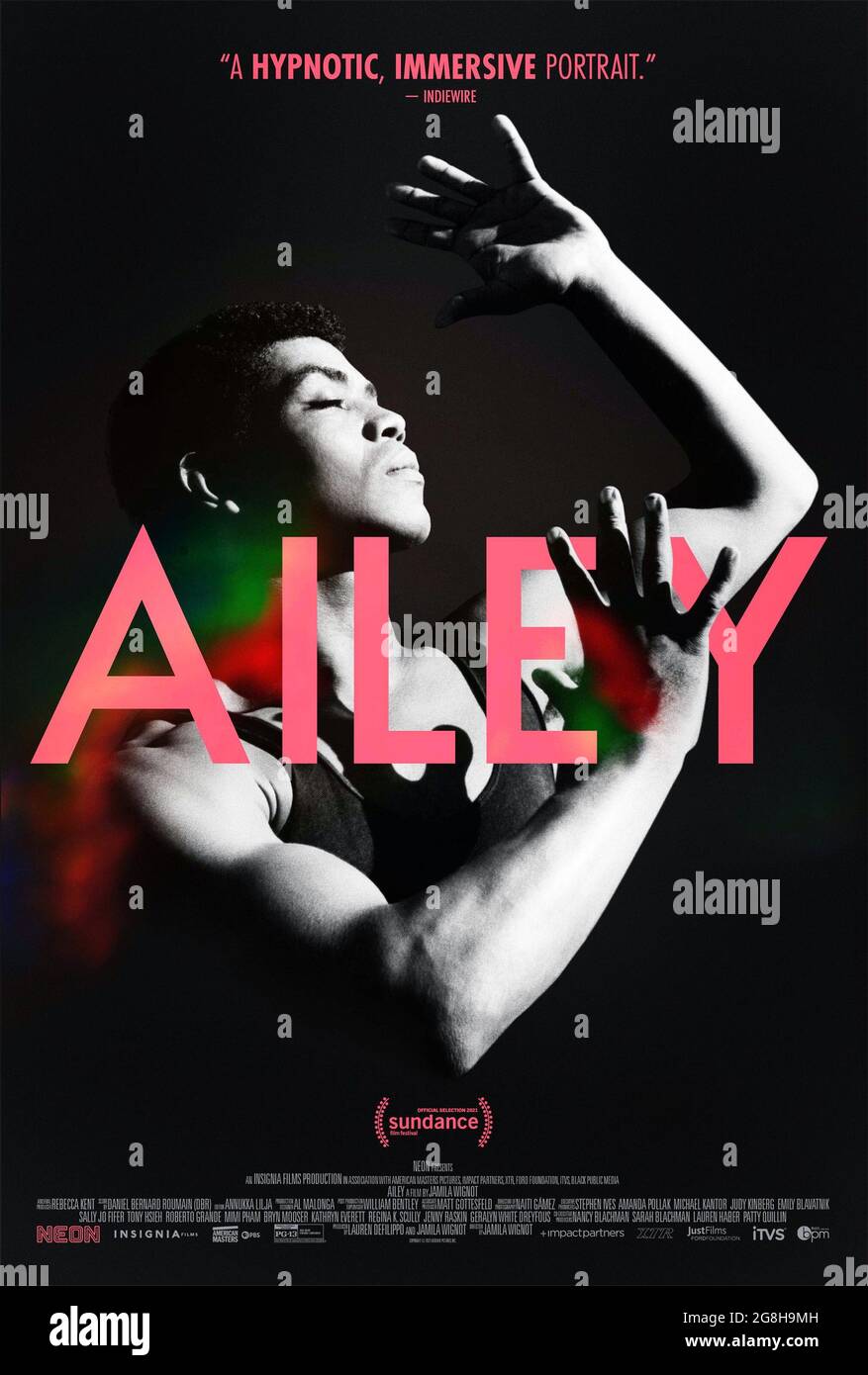 AILEY, US poster, Alvin Ailey, 2021. © Neon / Courtesy Everett ...