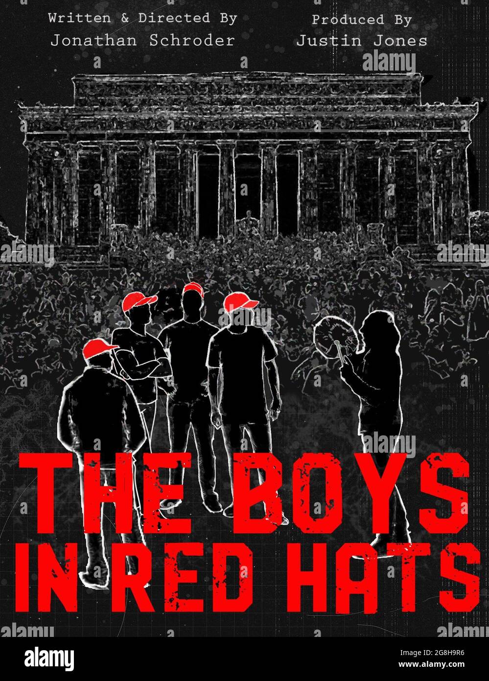 THE BOYS IN RED HATS, poster, 2021. © Shark Dog Films / Courtesy ...
