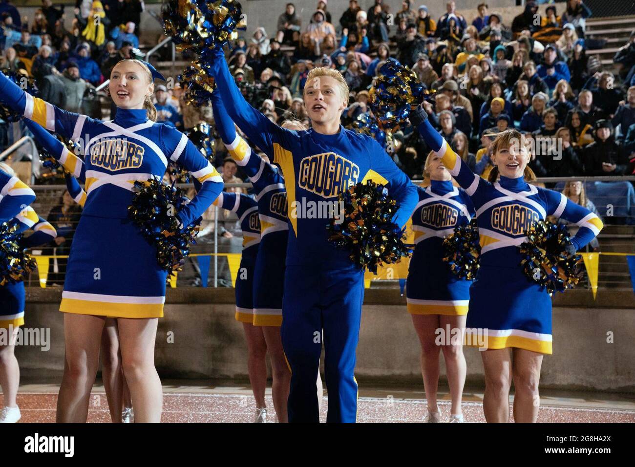 JOE BELL, center: Reid Miller, 2020. ph: Quantrell D. Colbert ...