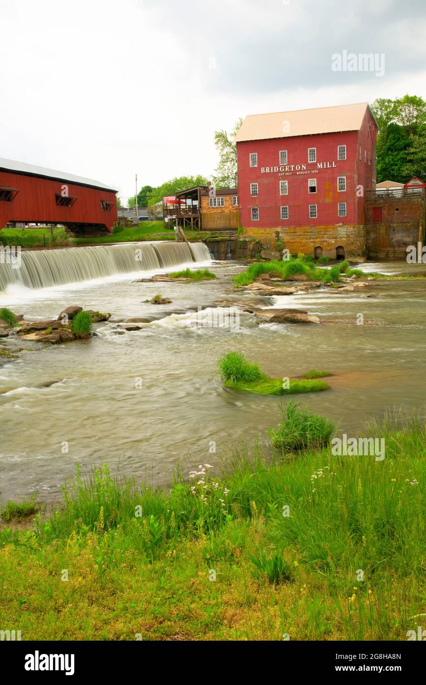 Historic indiana mill hi-res stock photography and images - Alamy