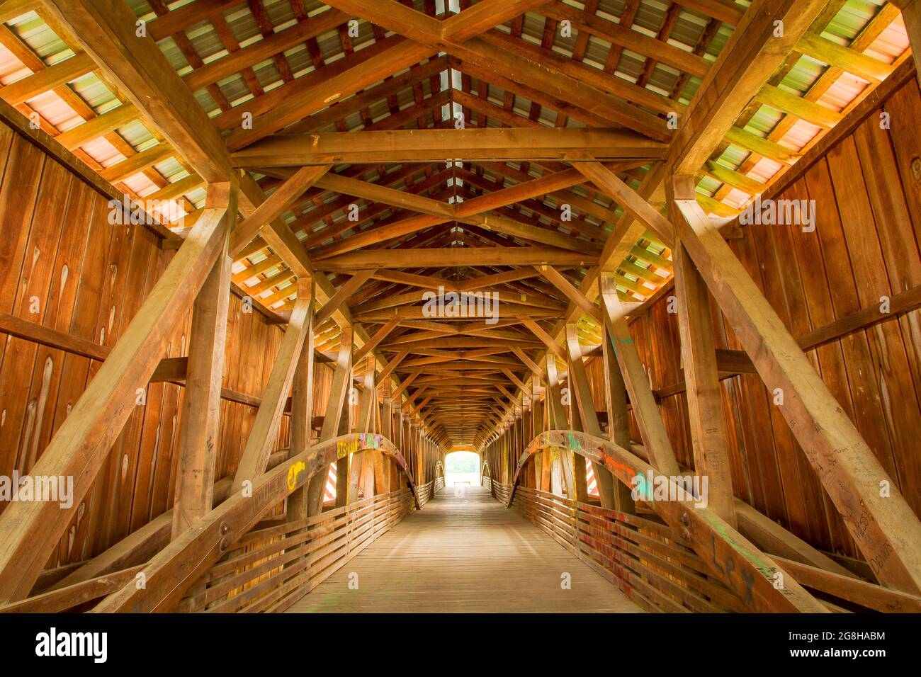 Bridgeton Covered Bridge, Parke County, Indiana Stock Photo - Alamy