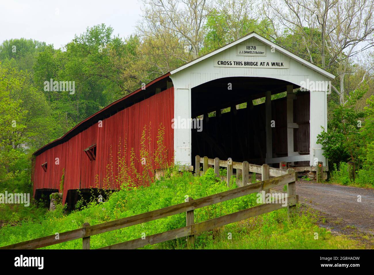 Shades State Park covered bridges - State Parks