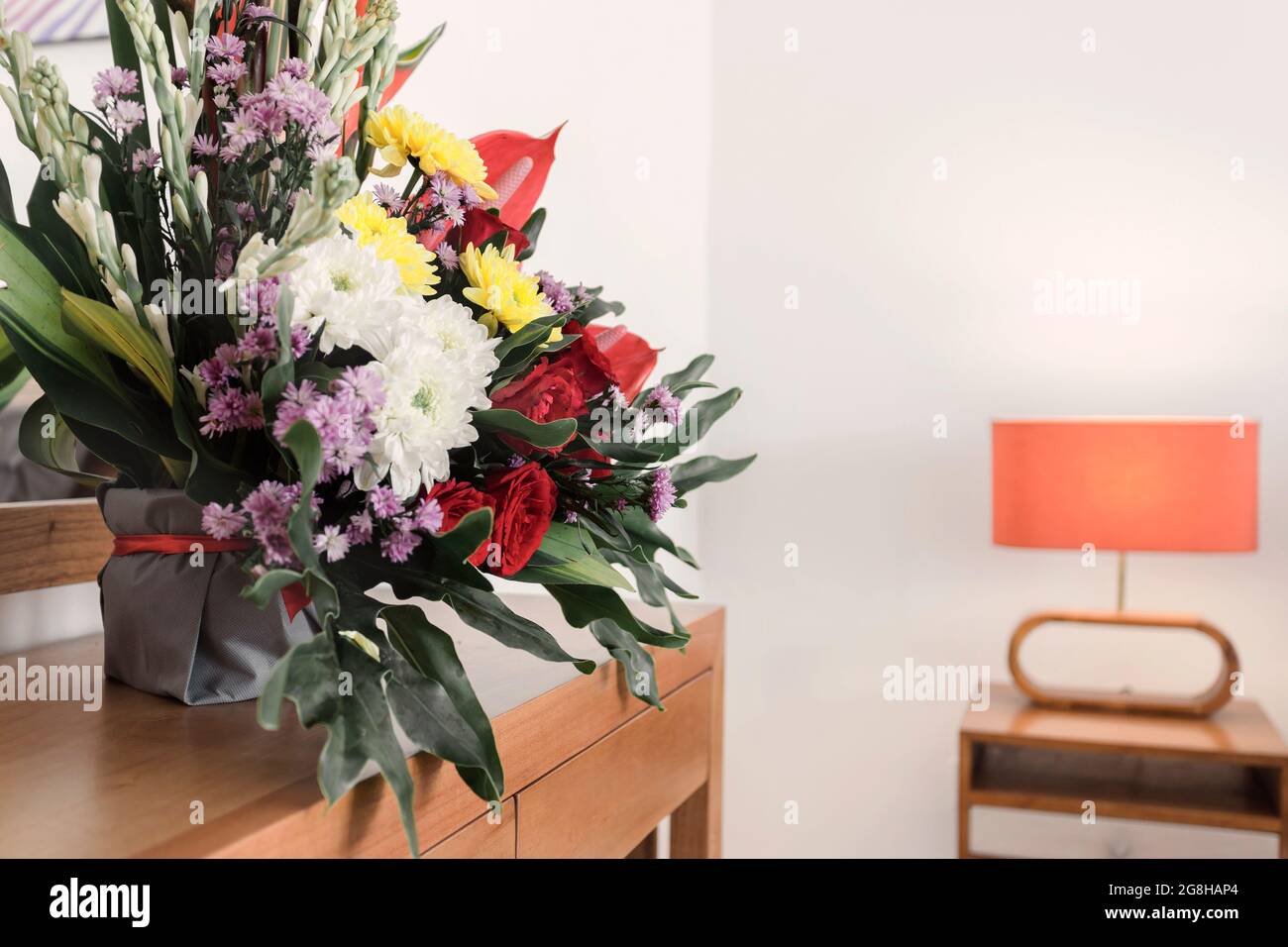 Absence bed bedroom bouquet hi-res stock photography and images - Alamy