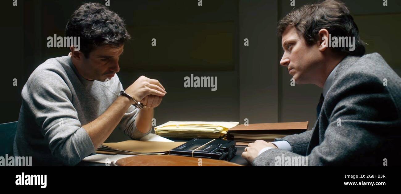 NO MAN OF GOD, from left: Luke Kirby as Ted Bundy, Elijah Wood, 2021 ...