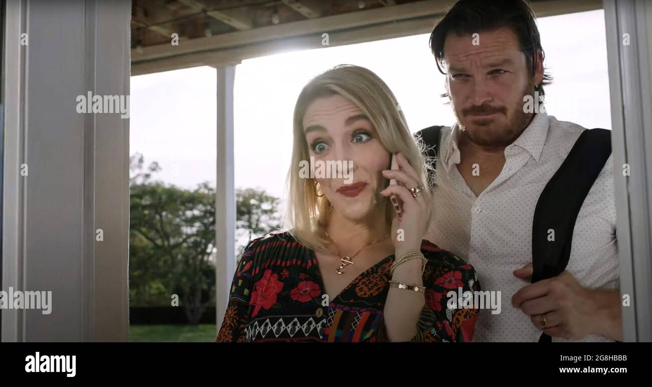 ONCE I WAS ENGAGED, from left: Bart Johnson, Lisa Clark, 2021. © Purdie ...