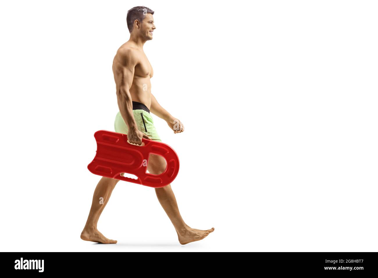 Walking swimming pool Cut Out Stock Images & Pictures - Alamy