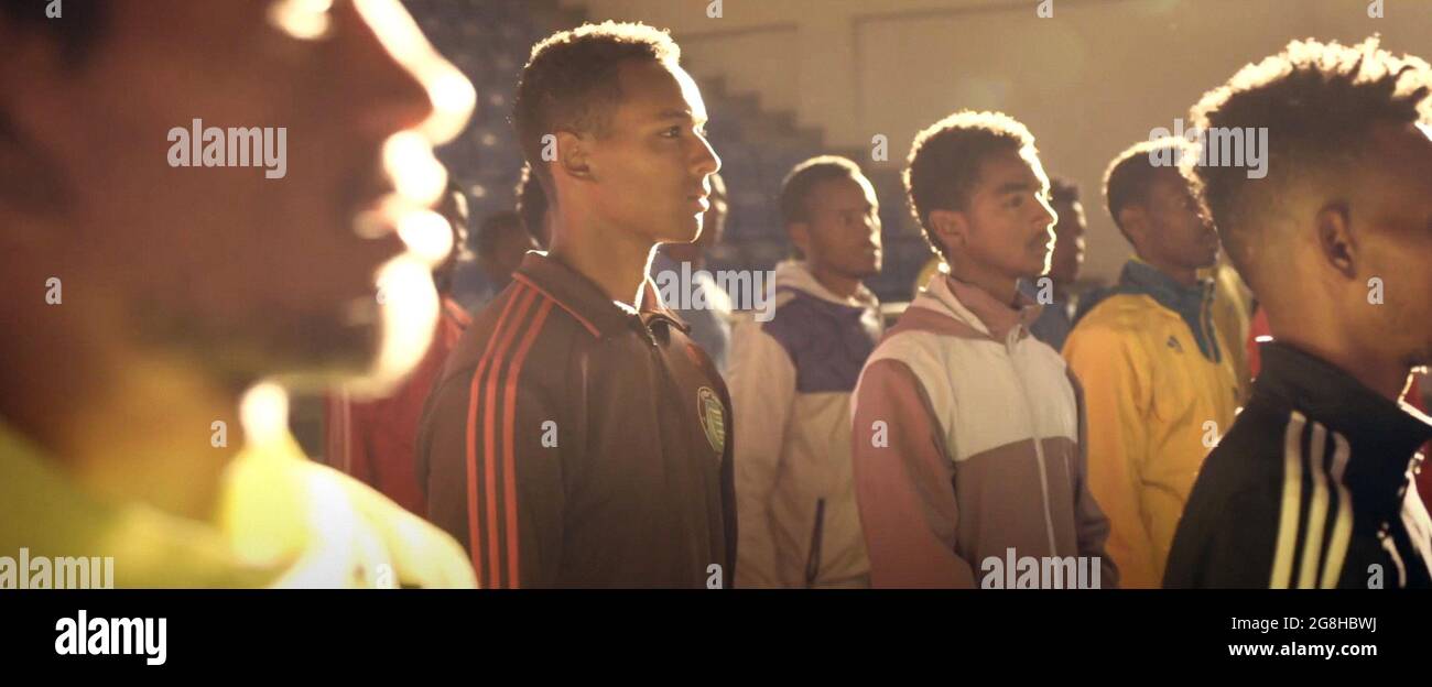 RUNNING AGAINST THE WIND, center: Ashenafi Nigusu, 2019. © Samuel ...