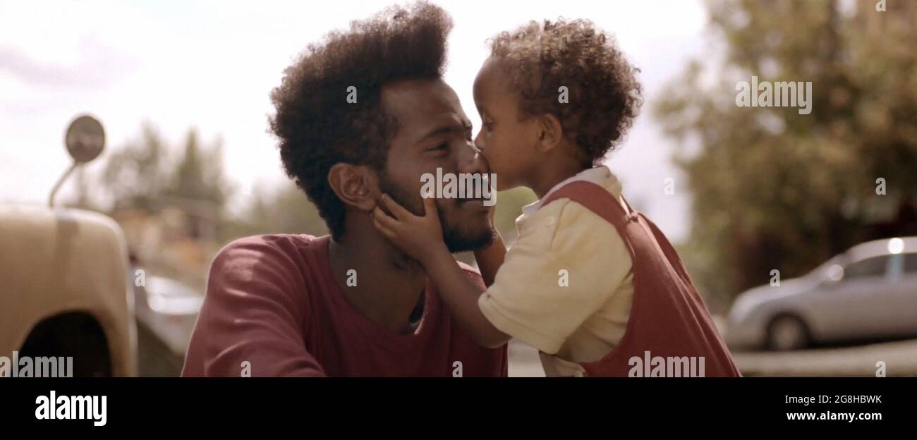 RUNNING AGAINST THE WIND, left: Mikias Wolde, 2019. © Samuel Goldwyn ...