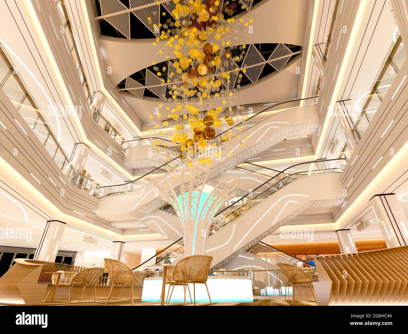 3d render of shop Stock Photo - Alamy