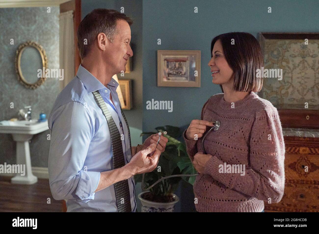GOOD WITCH, from left: James Denton, Catherine Bell, The Exchange ...