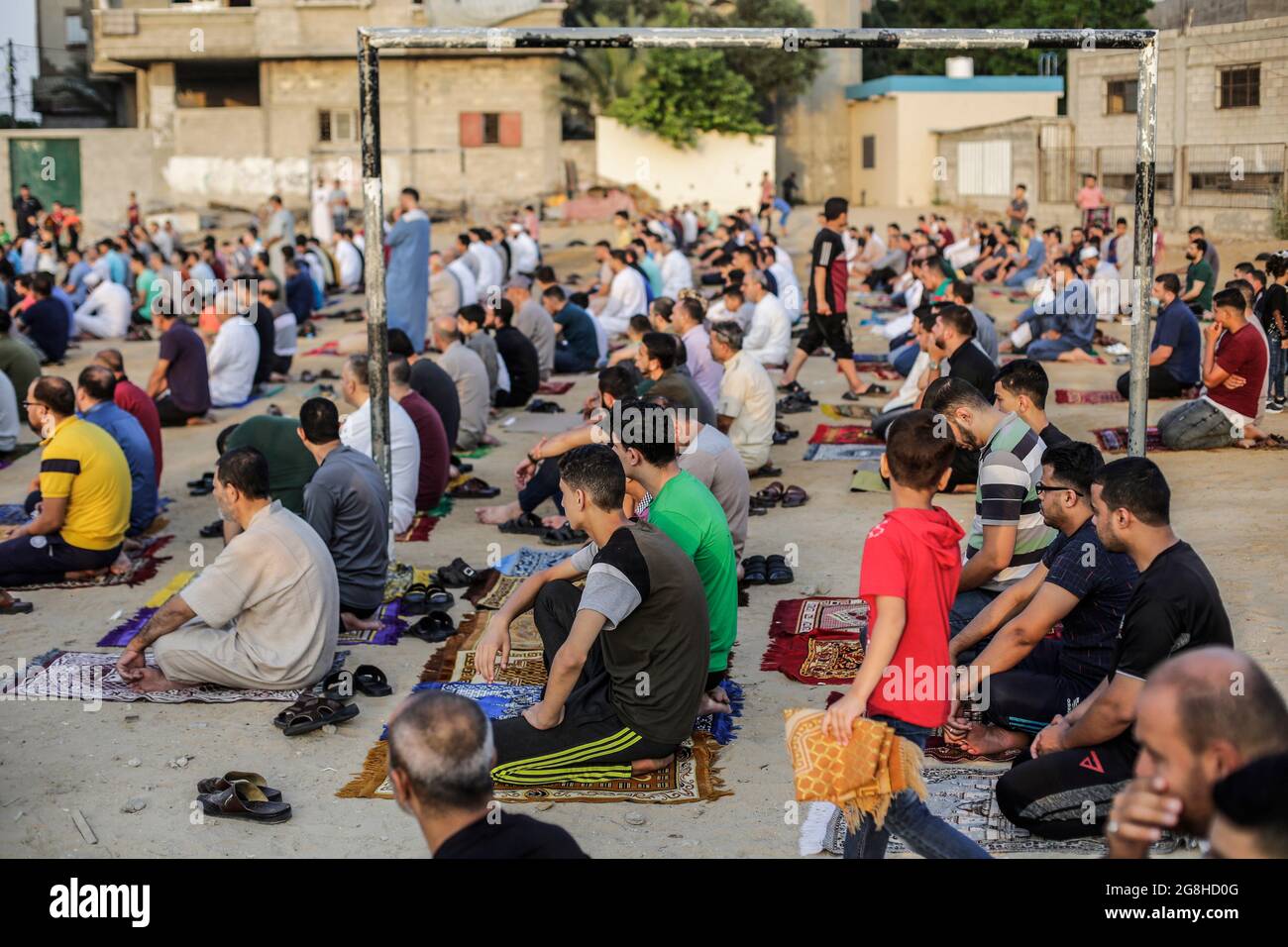 July 20, 2021, Gaza City, The Gaza Strip, Palestine: Palestinian ...