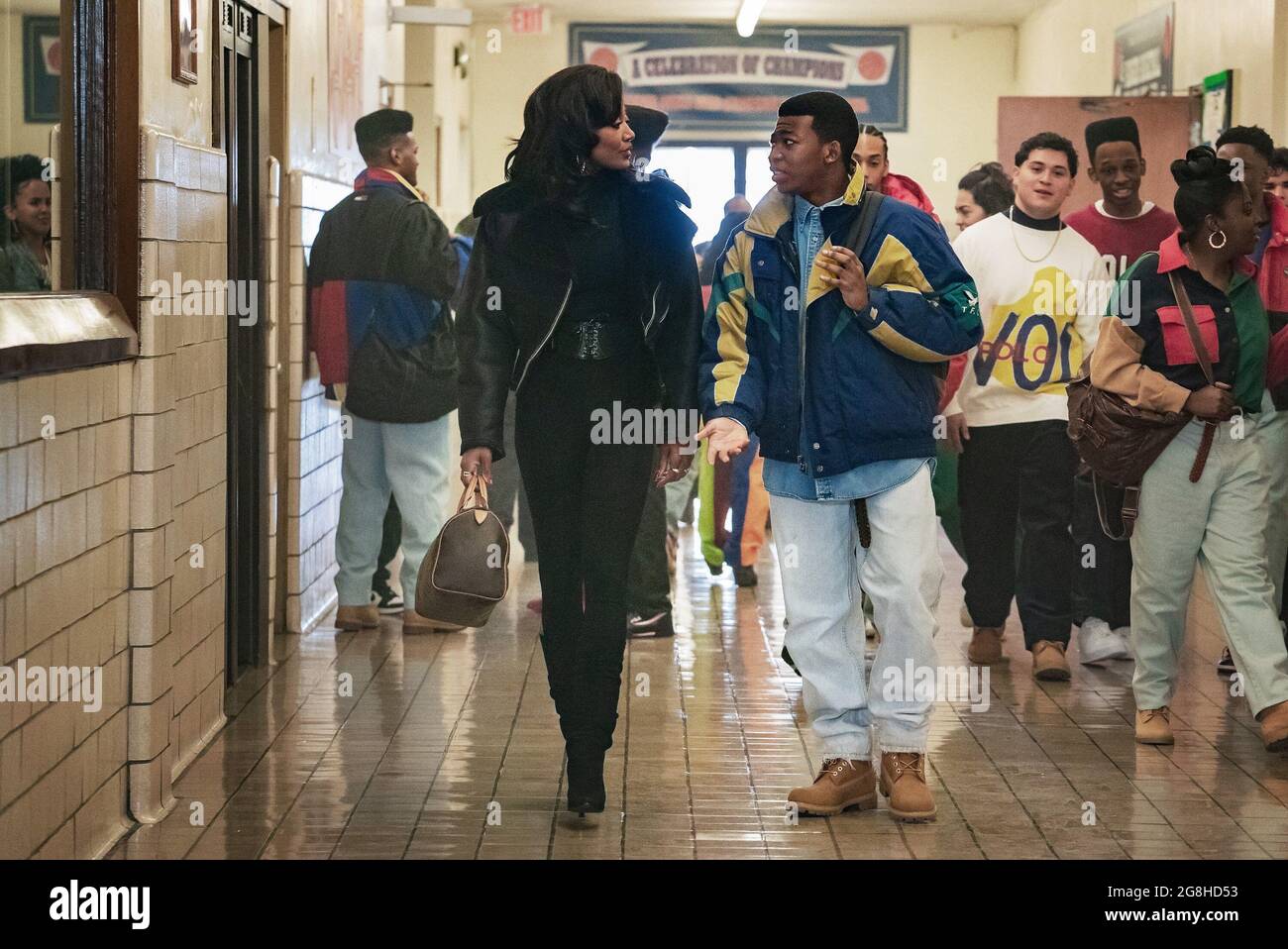 POWER BOOK III: RAISING KANAN, from left: Patina Miller, Mekai Curtis ...