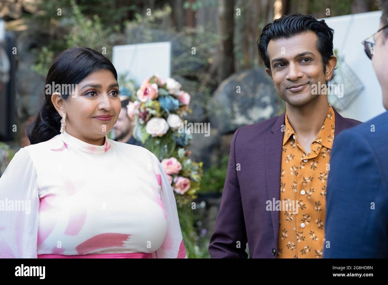 SPECIAL, from left: Punam Patel, Utkarsh Ambudkar, Here's Where the Story Ends', (Season 2, ep ...