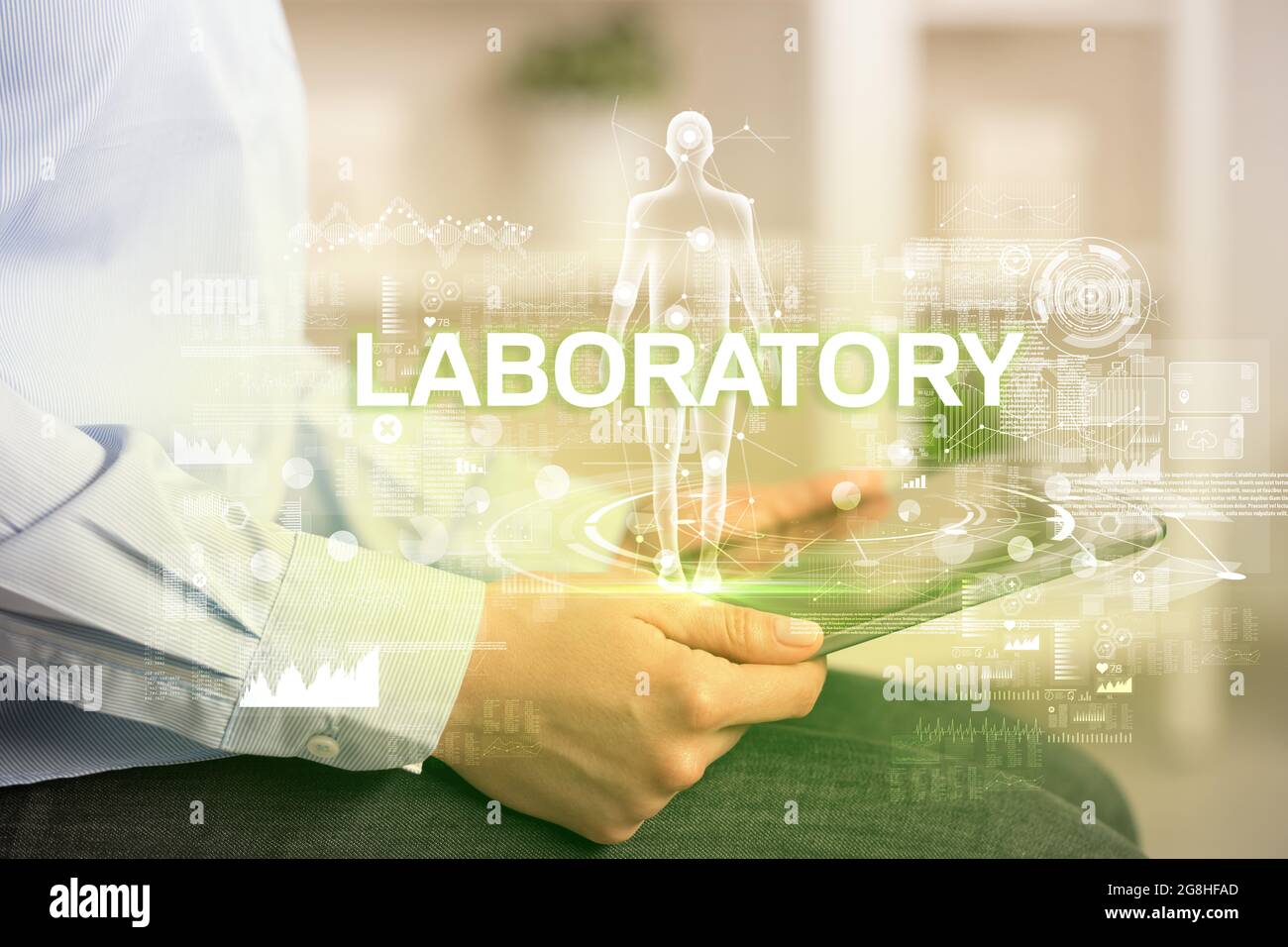 Electronic medical record, tech concept Stock Photo - Alamy