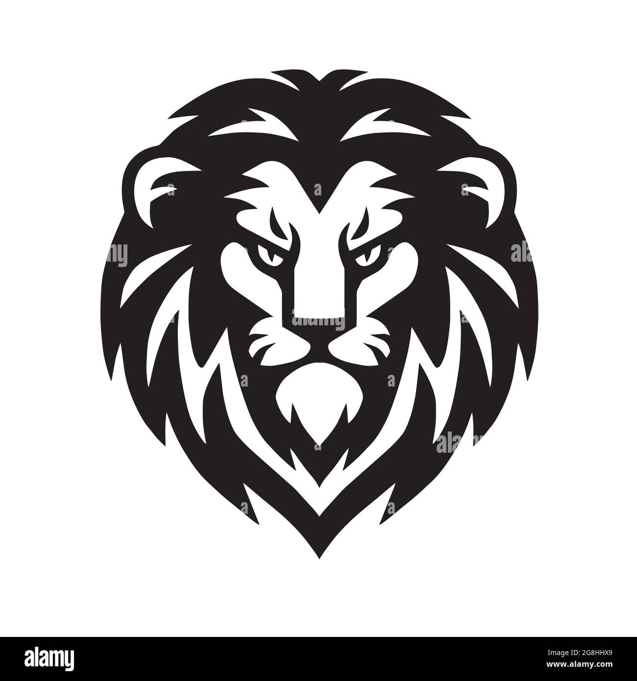 Lion Head Vector Stock Vector Image & Art - Alamy