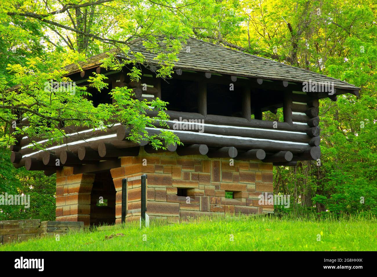 West Lookout, Brown County State Park, Indiana Stock Photo - Alamy