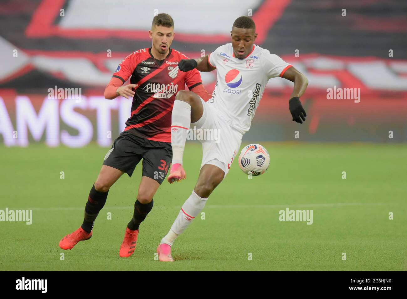 Curitiba, Brazil. 20th July, 2021. Pedro Henrique and Barreiro during ...