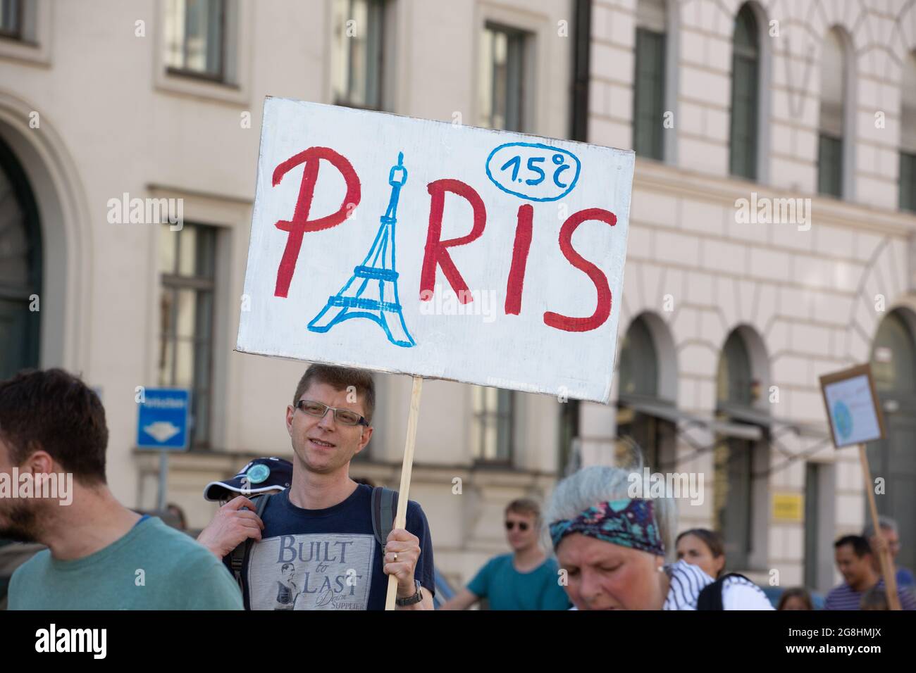 Sign for the Paris agreement. On July 21 more than ten thousand people ...