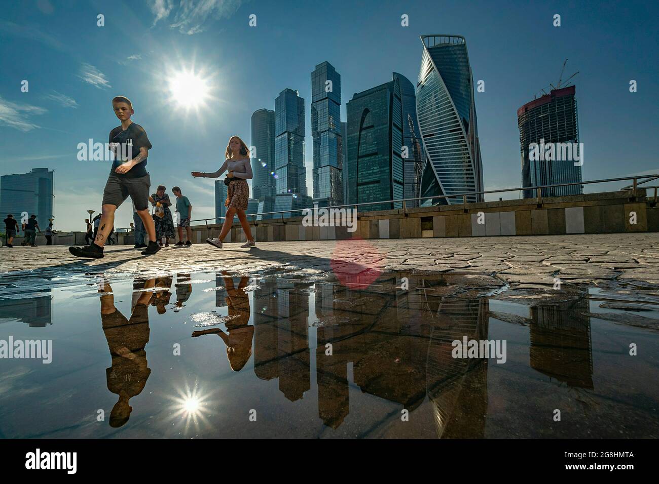 Moscow and Muscovites, Russia Stock Photo - Alamy