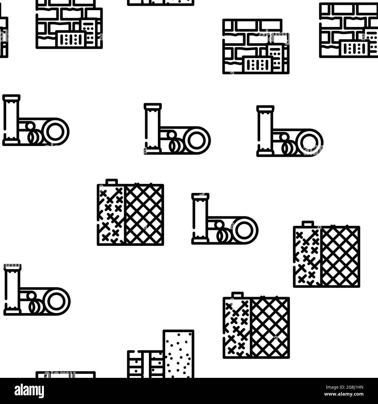 Draining system building material Black and White Stock Photos & Images ...