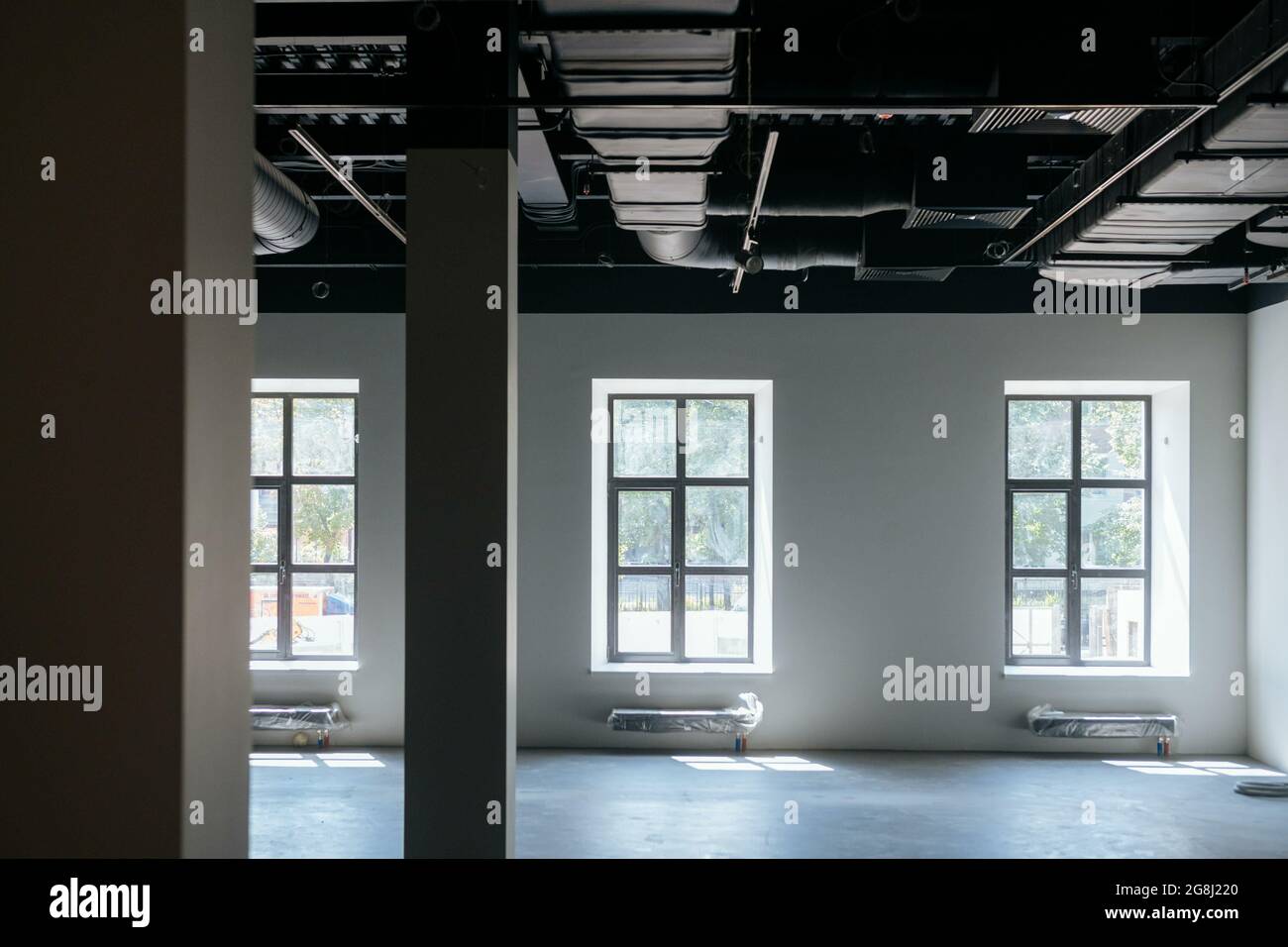 21.07.2021. The exposition under construction of the future Museum of ...