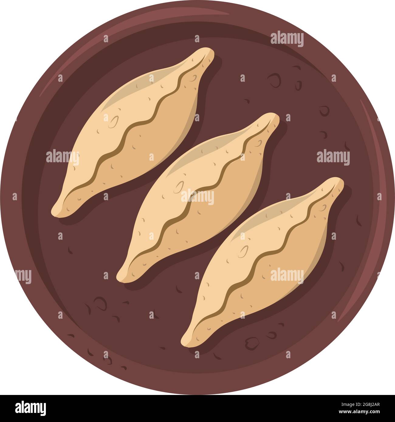 Korean dumpling Cut Out Stock Images & Pictures - Alamy