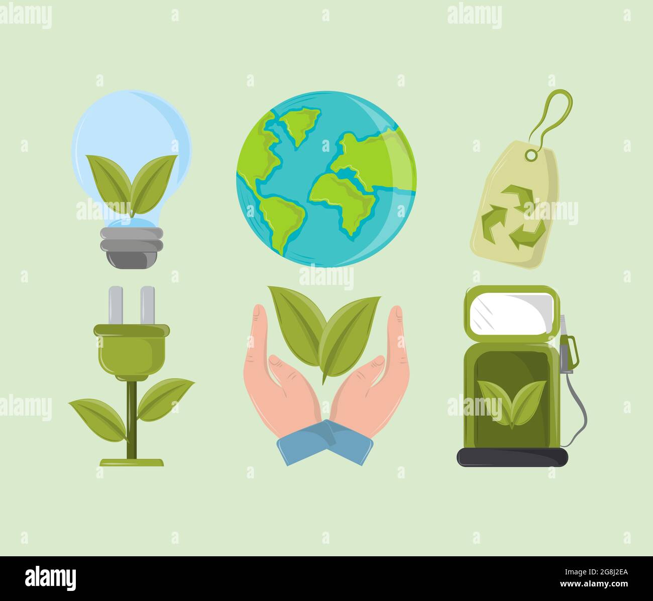 ecological energy world Stock Vector Image & Art - Alamy