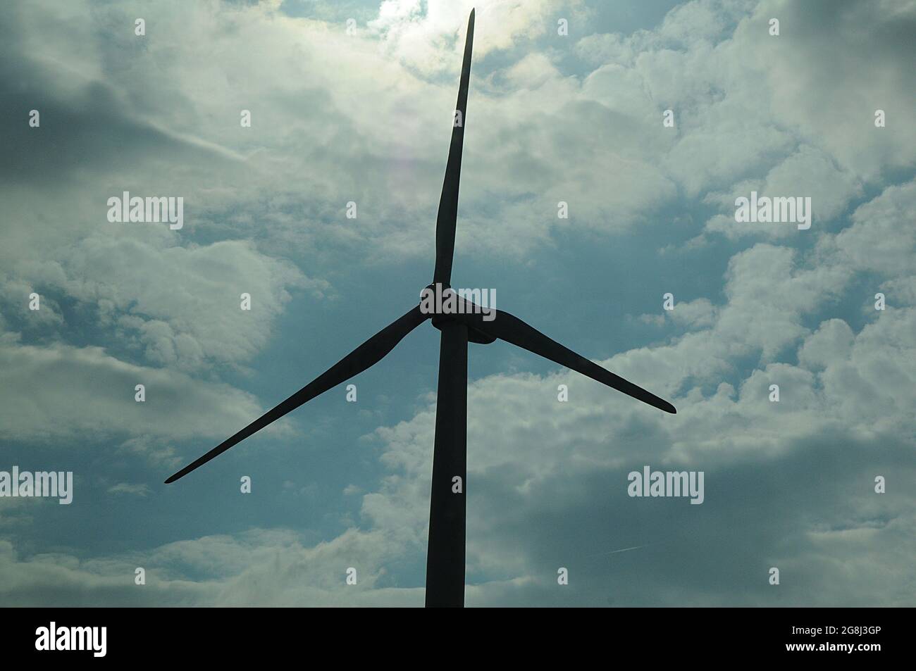 Schleswig Holstein /Germary 20..May 2018 Winmills or windturbines park ...