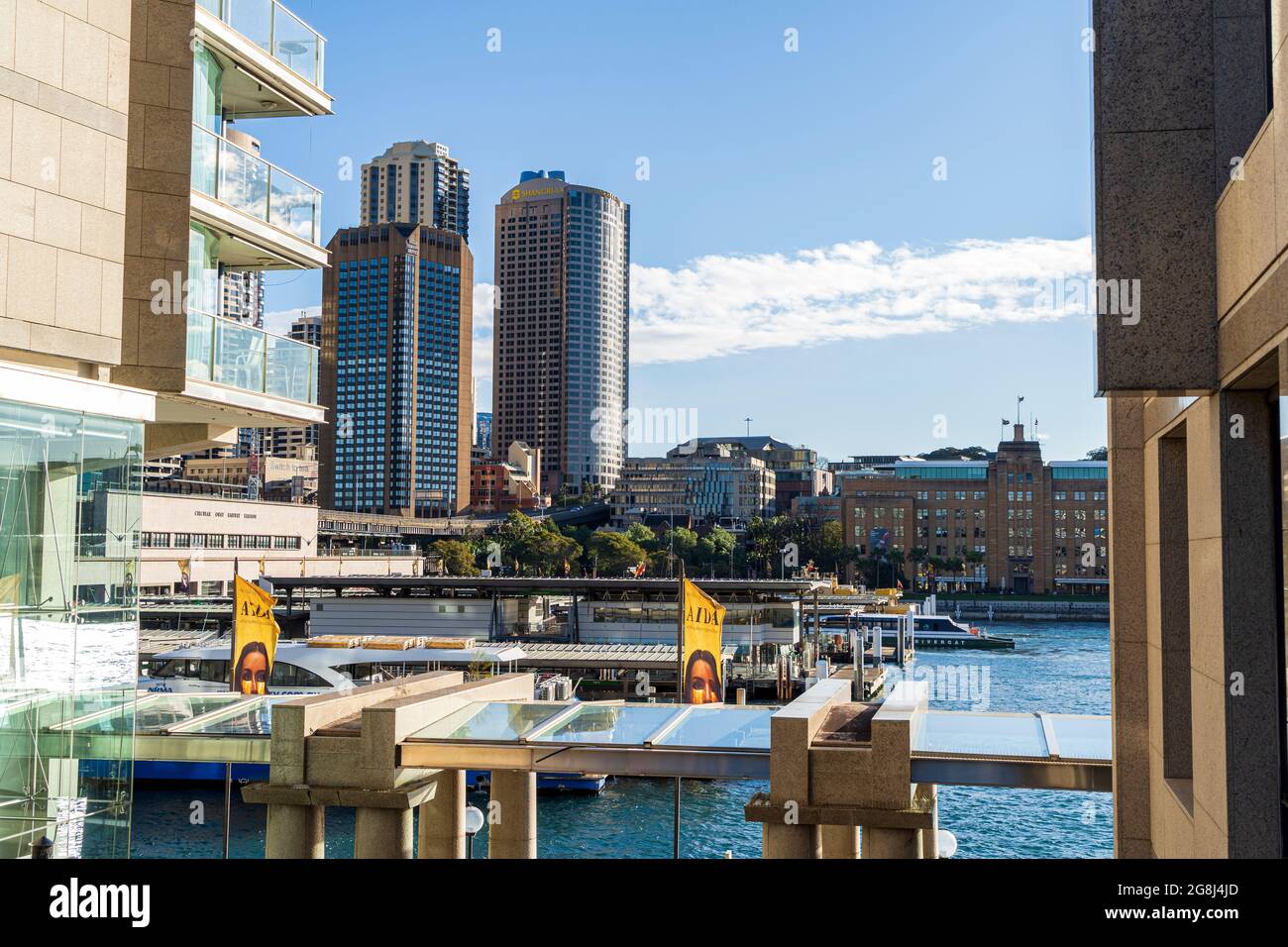 View to Circular Quay, Sydney Australia Stock Photo - Alamy