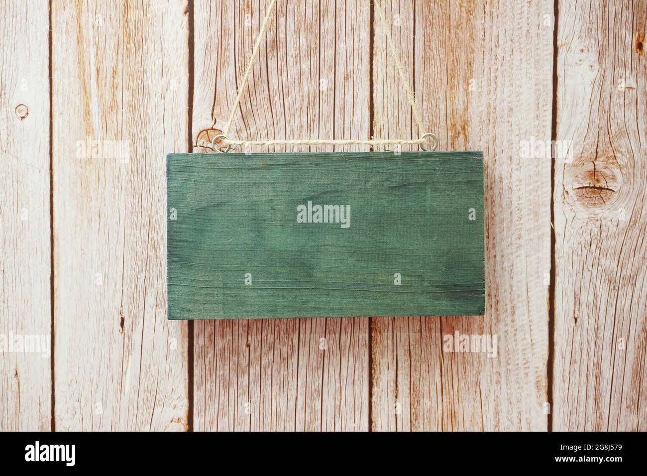 Empty wooden hanging on hi-res stock photography and images - Alamy
