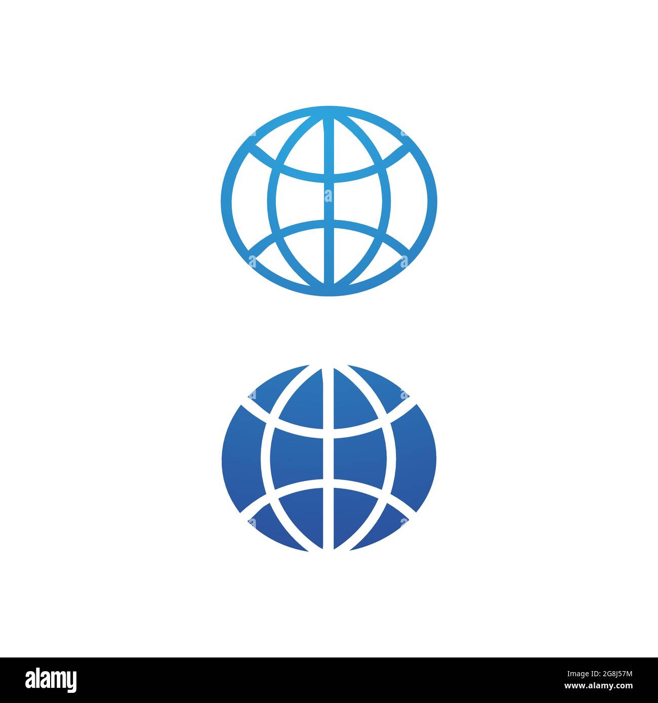 Wire World Logo Template vector illustration Stock Vector Image & Art ...