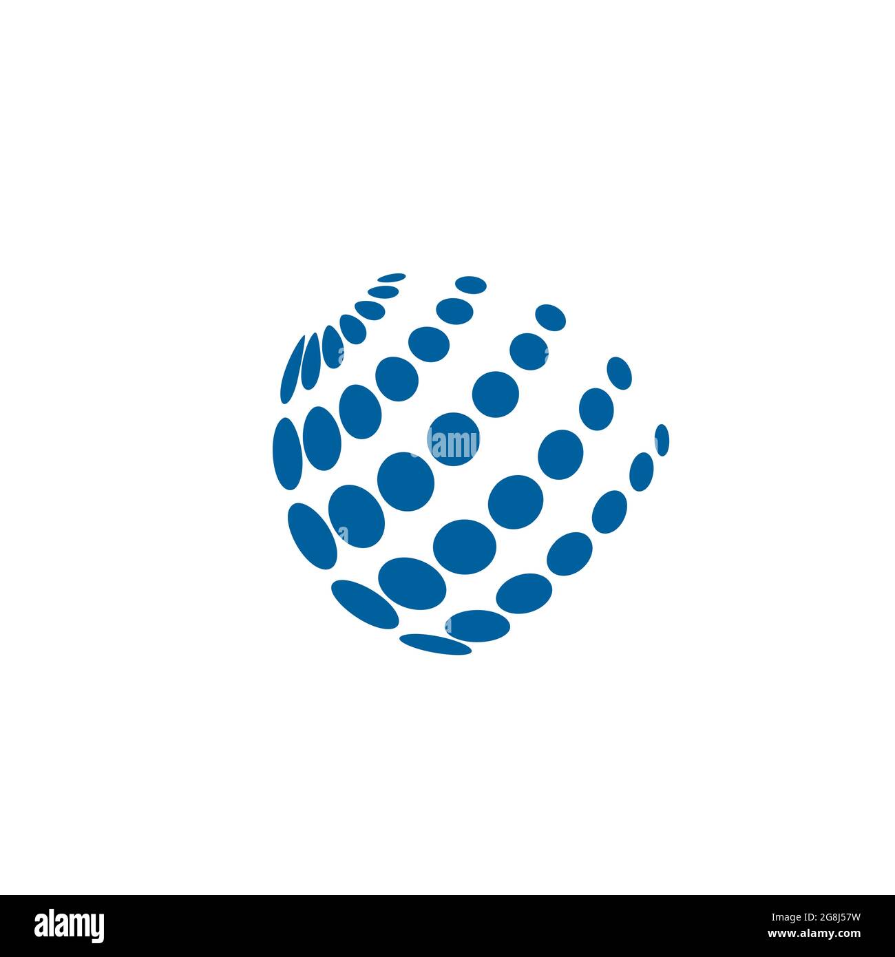 Wire World Logo Template vector illustration Stock Vector Image & Art ...