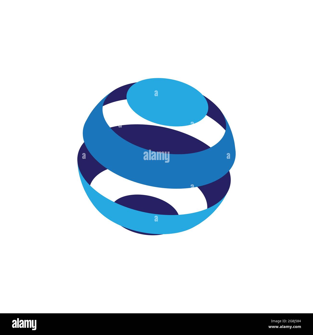 Wire World Logo Template vector illustration Stock Vector Image & Art ...