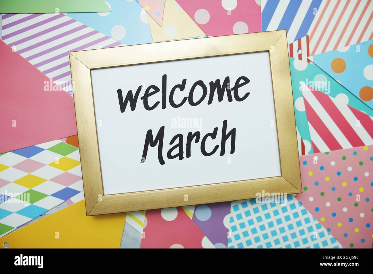 Welcome march hi-res stock photography and images - Alamy
