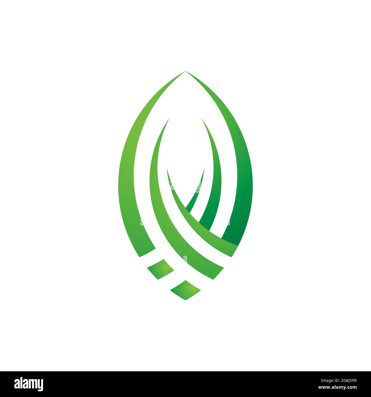 Green Tree leaf ecology nature element vector design Stock Vector Image ...