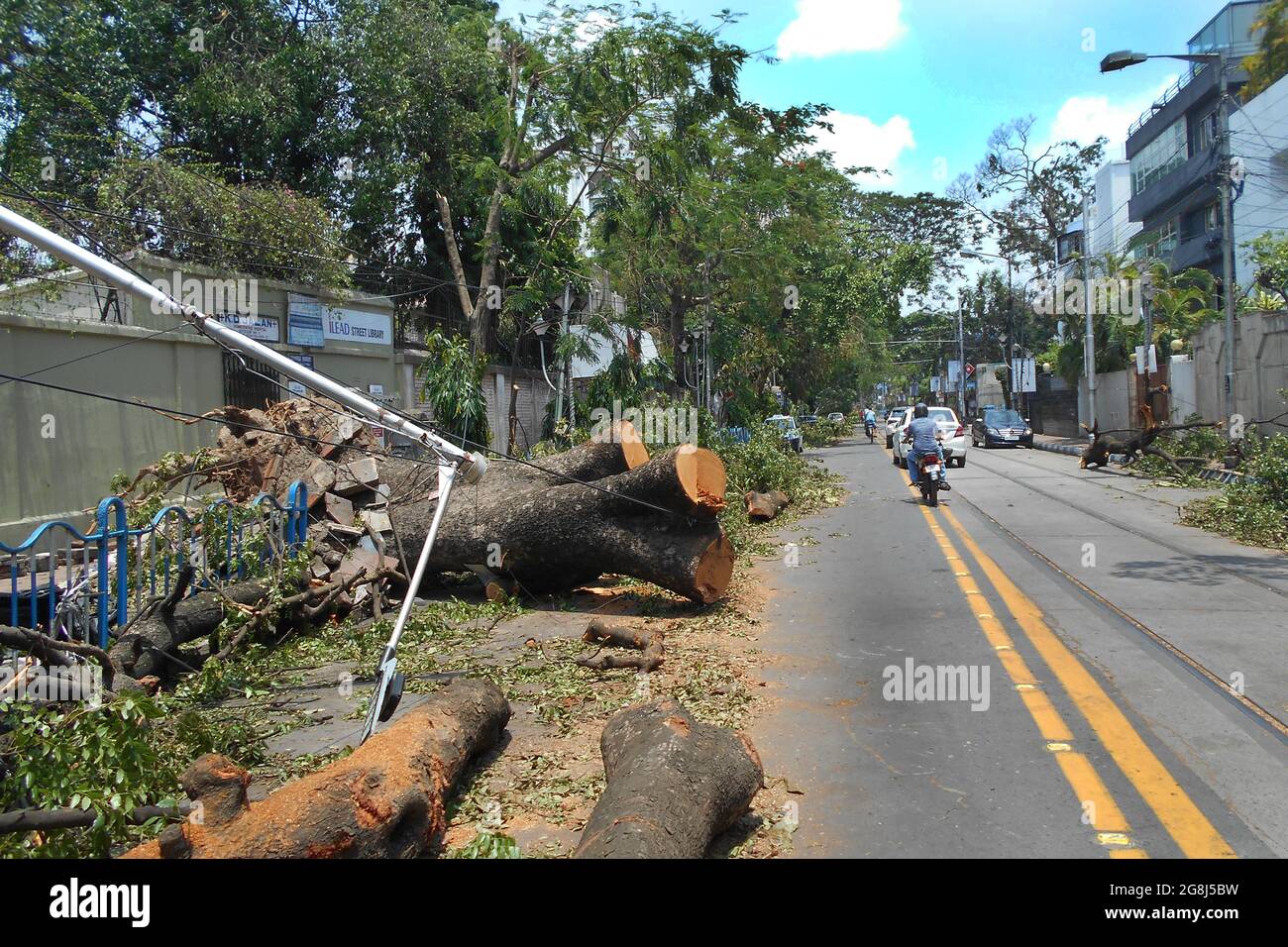 A devastating cyclone shook the entire town. The city of Joy became a ...