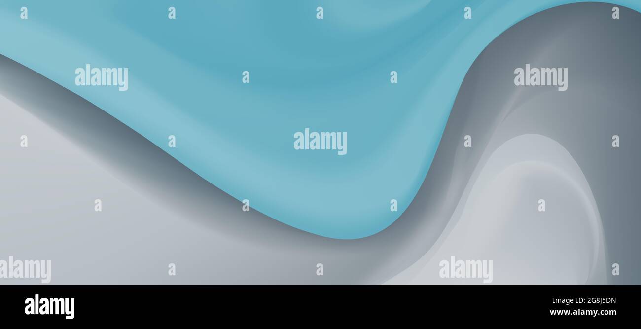 Abstract liquid background design, blue and ash paint flow, artistic ...