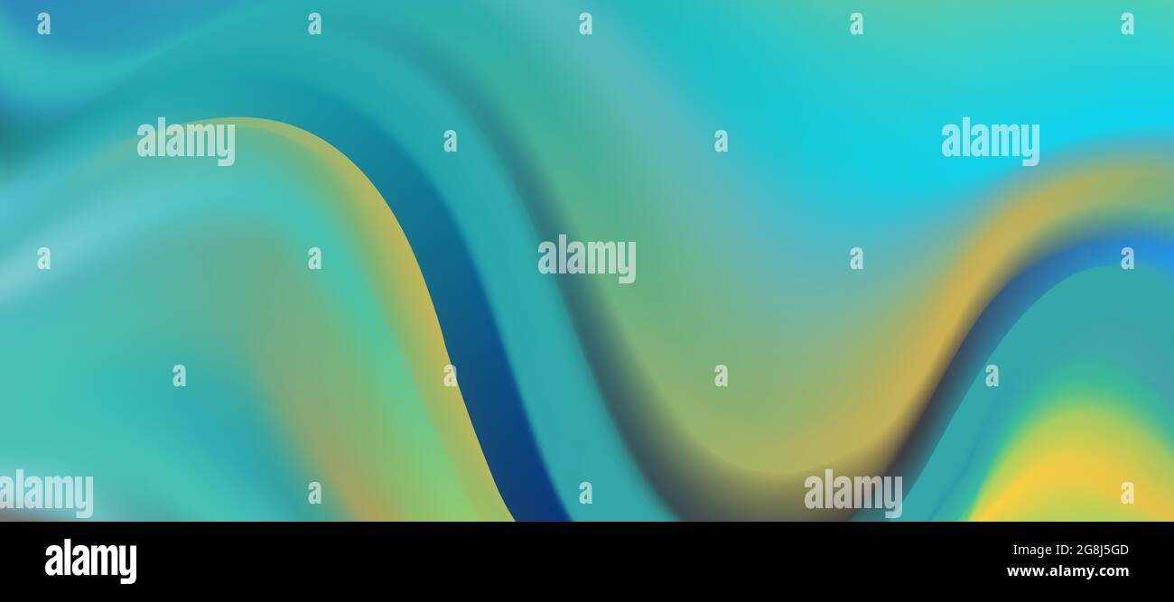 Liquid wave background design with watercolor flow. Abstract fluid ...