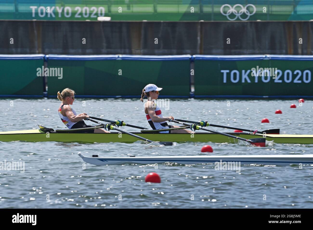 Tokyo, Japan. 21st July, 2021. Leonie MENZEL (GER), Annekatrin THIELE ...