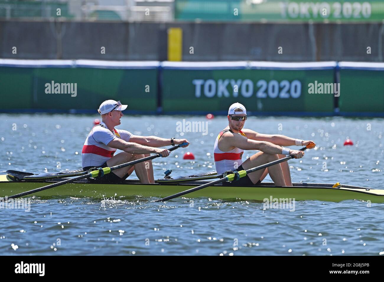Tokyo, Japan. 21st July, 2021. Marc WEBER (GER), Stephan KRUEGER (GER ...