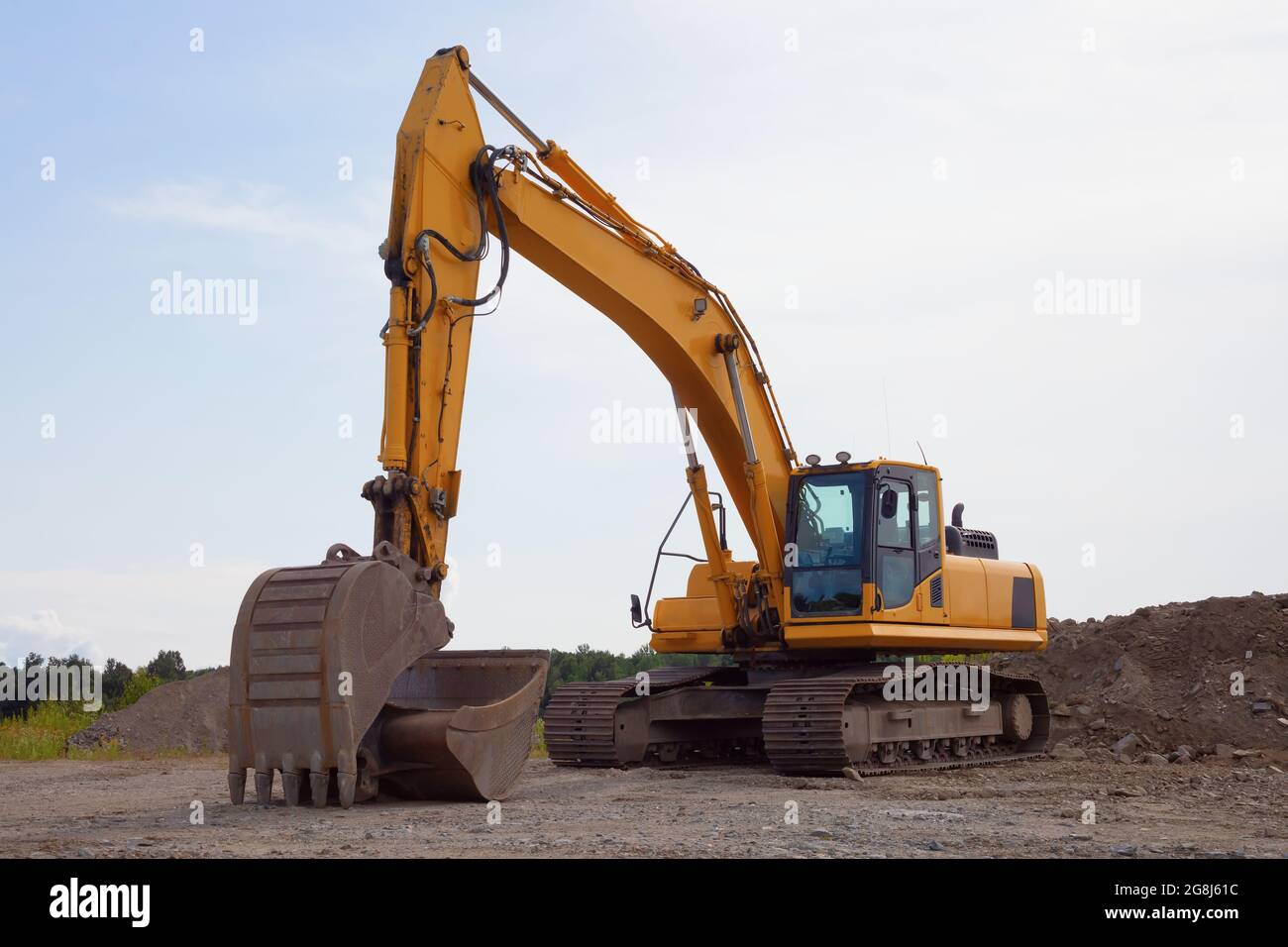 Trackhoe hi-res stock photography and images - Alamy