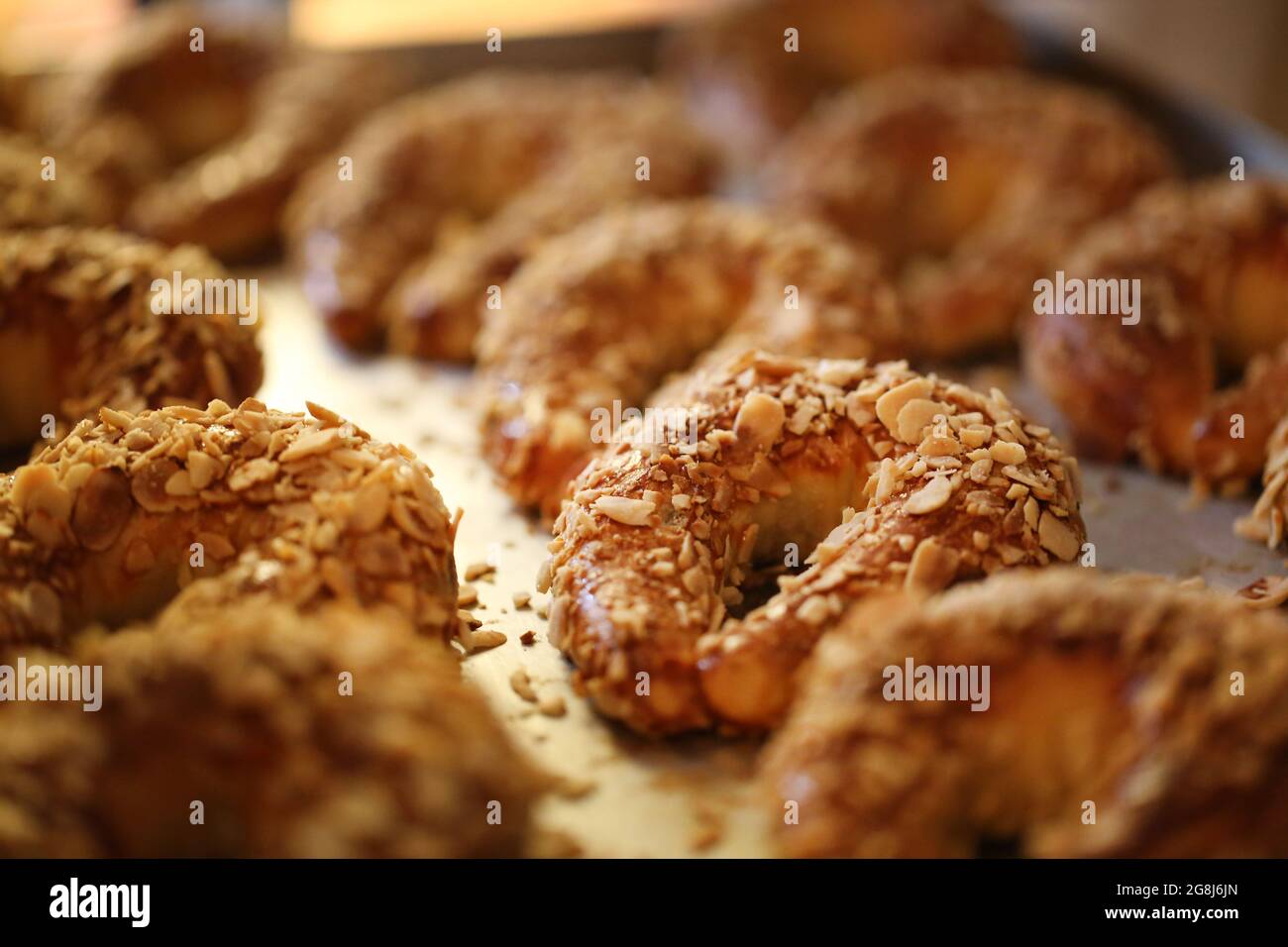 Moon Cake, Bakery Products, Bakery and Bakery Stock Photo - Alamy