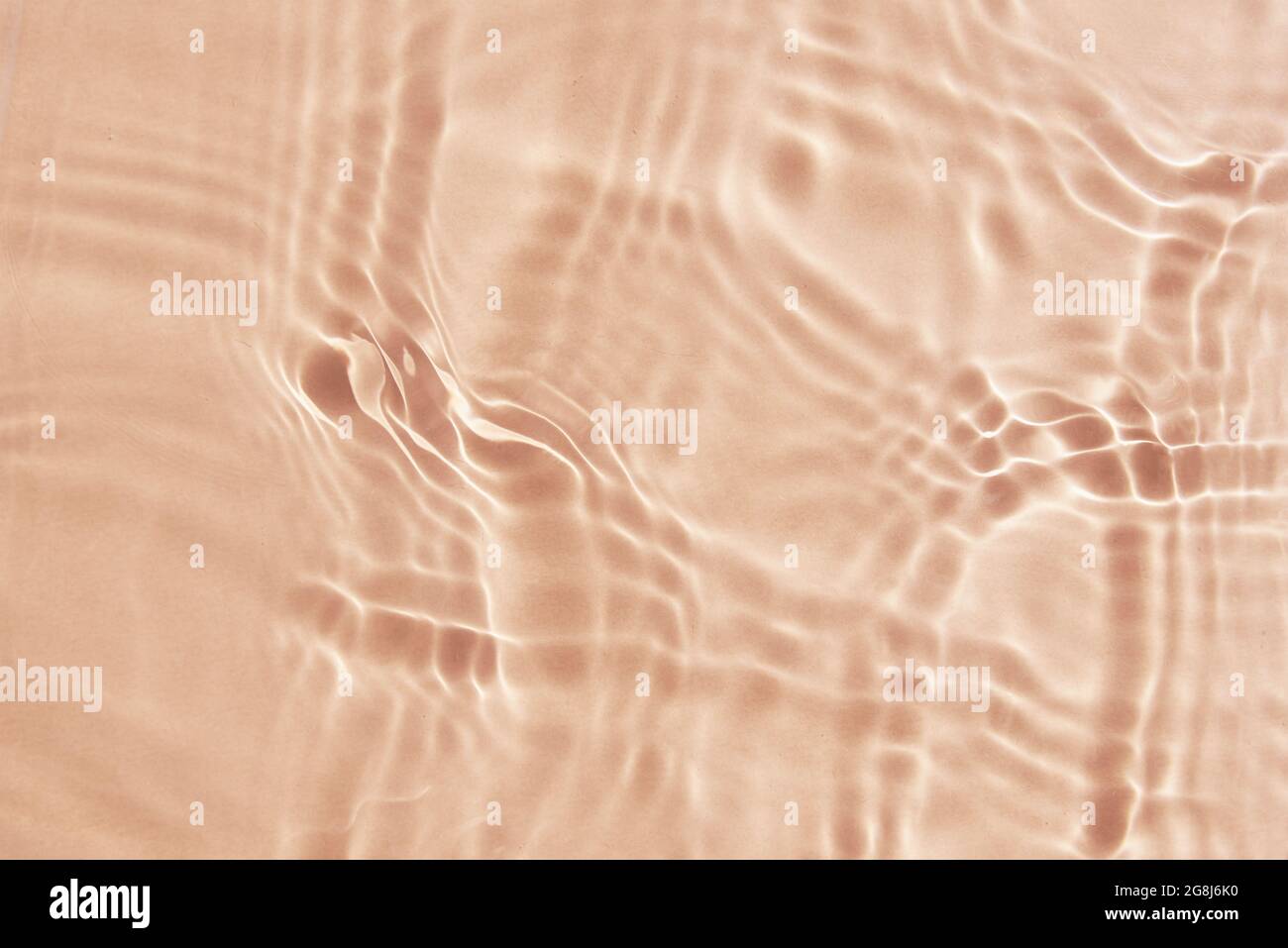 Beige water surface background. Water texture with splashes and bubbles ...