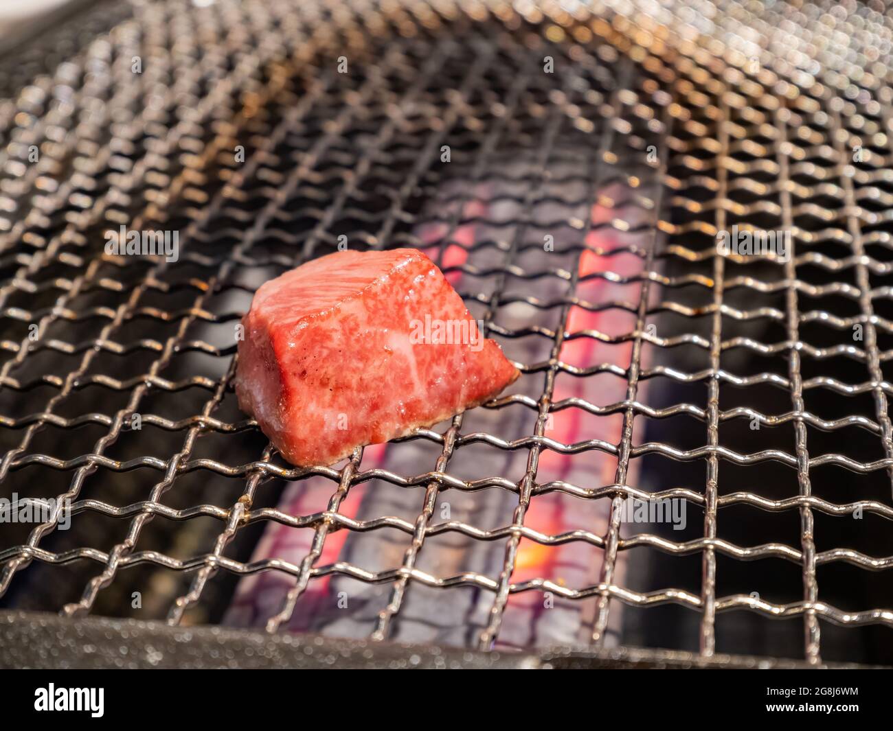 Close up shot of grilling meat at Las Vegas, Nevada Stock Photo - Alamy
