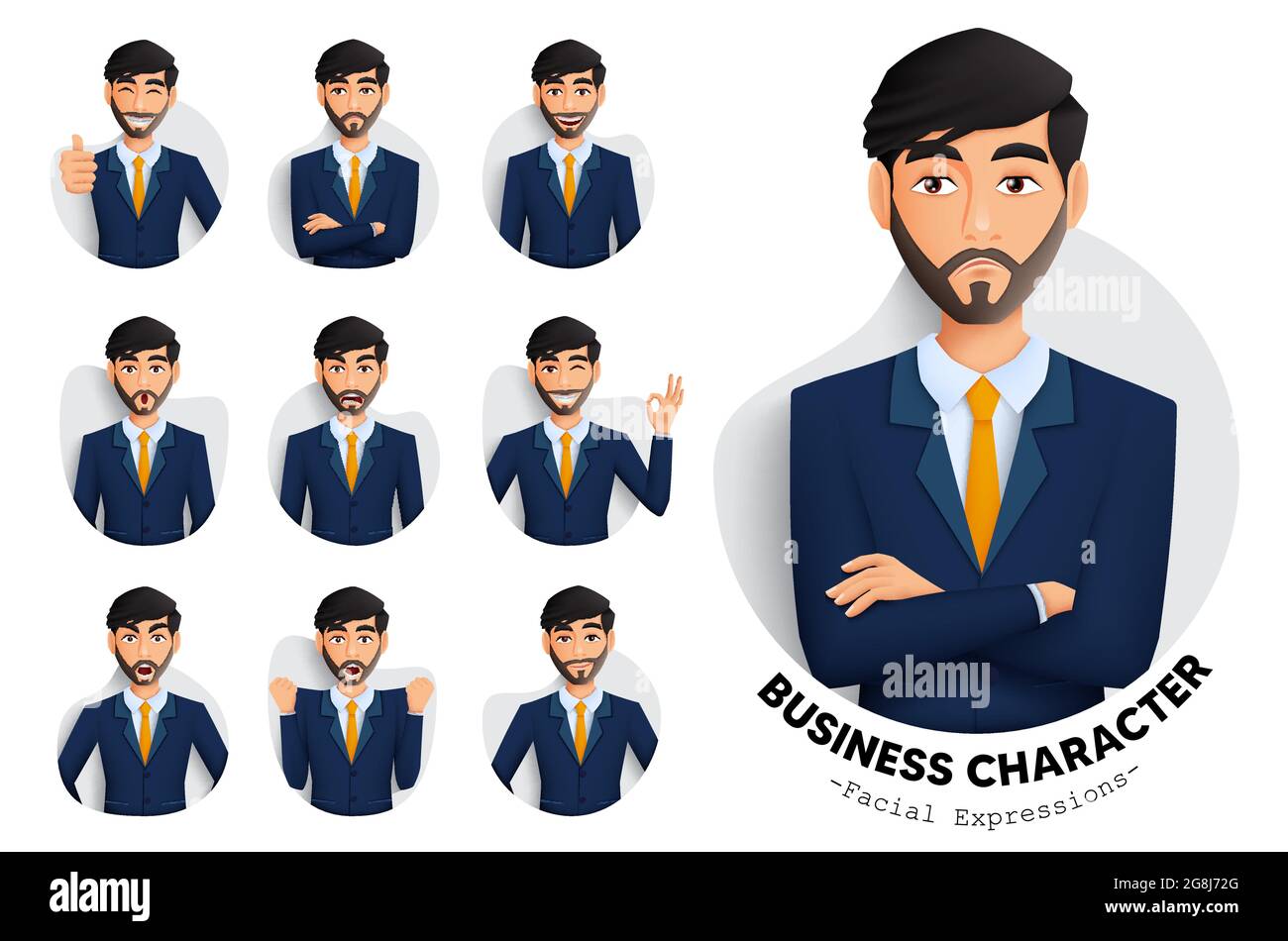 Serious Cartoon Characters