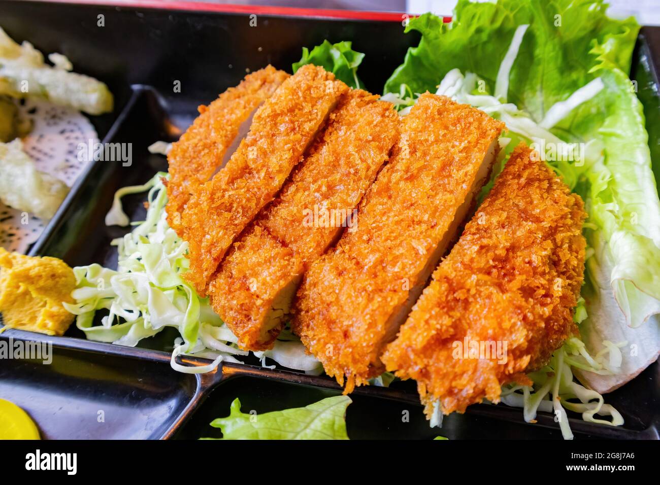 Japanese fried pork chop hi-res stock photography and images - Alamy